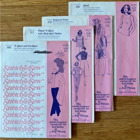 Stretch and Sew | Office | Stretch Sew Ann Person Cardigan Vest Vintage ...